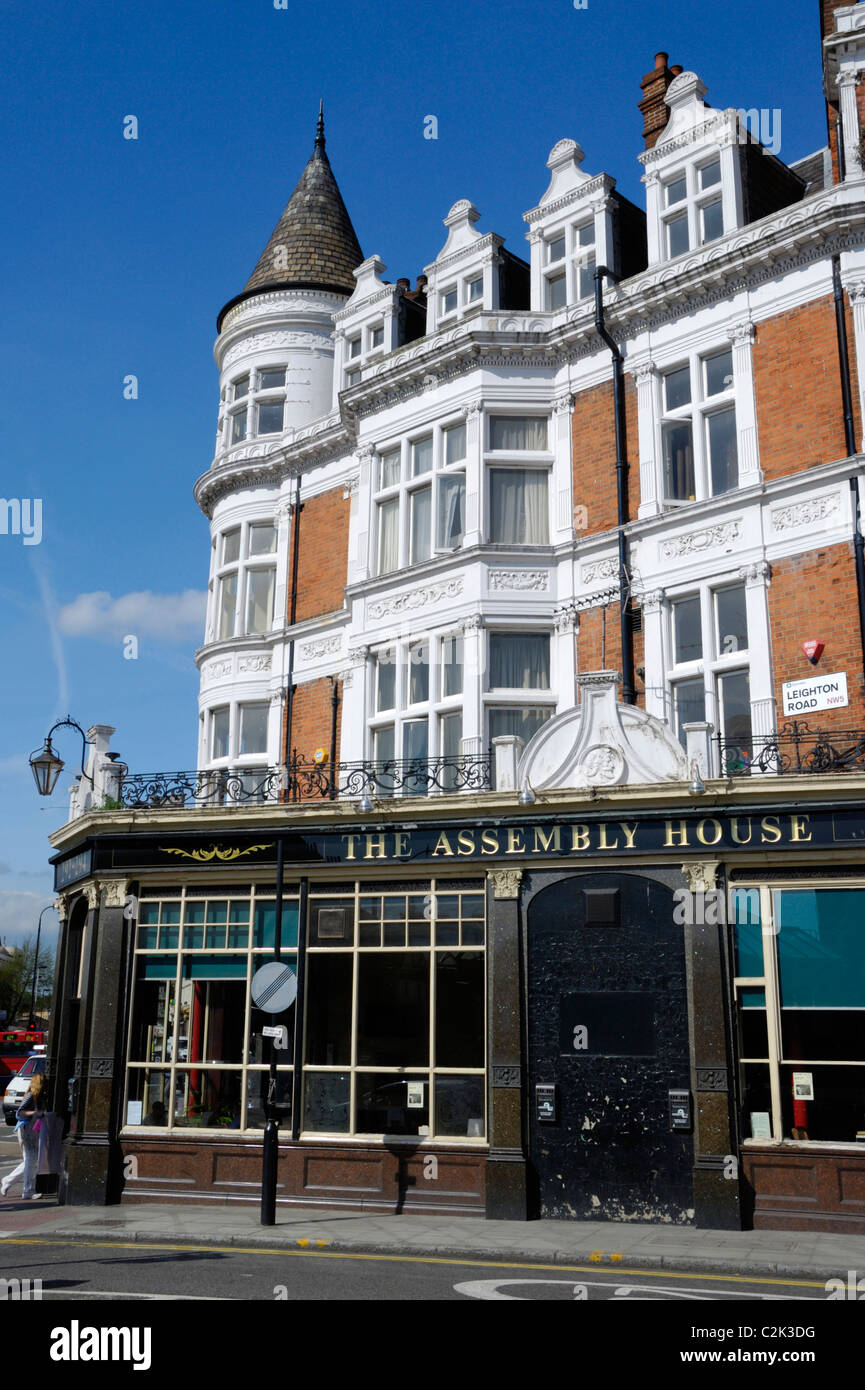 The Assembly House public house in Kentish Town, London, England Stock ...