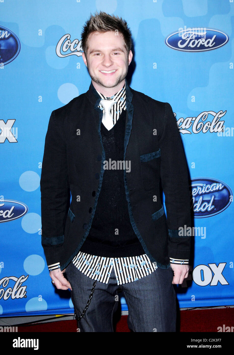 Blake Lewis American Idol Top 12 Party held at Wolfgang Puck at the ...