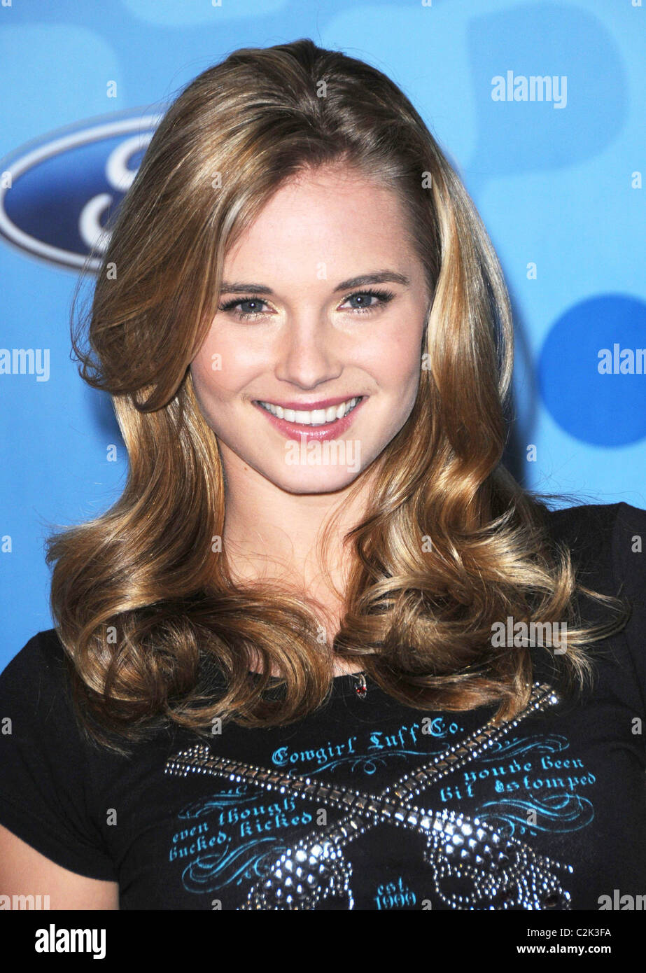 Kristy Lee Cook American Idol Top 12 Party held at Wolfgang Puck at the ...