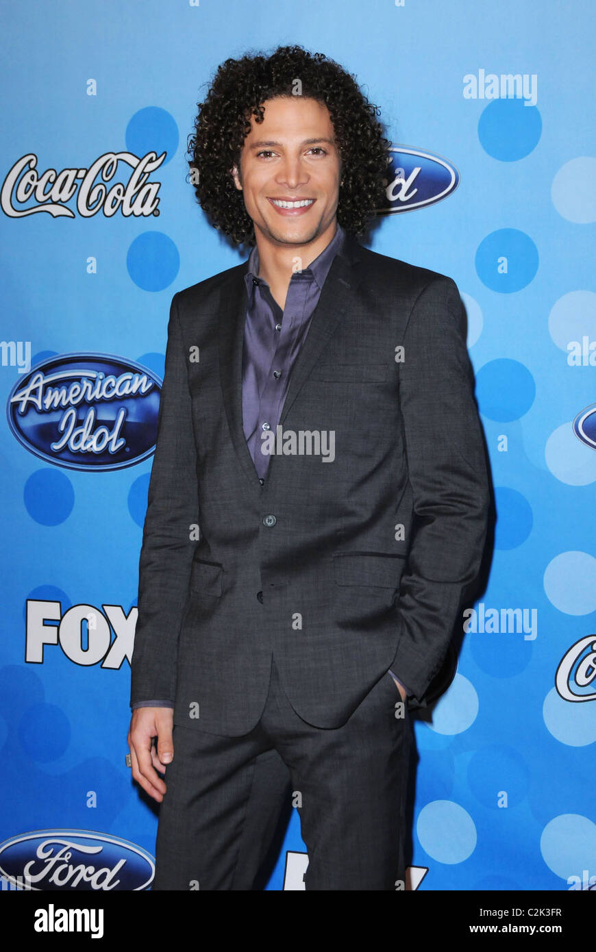 Justin Guarini American Idol Top 12 Party held at Wolfgang Puck at the ...