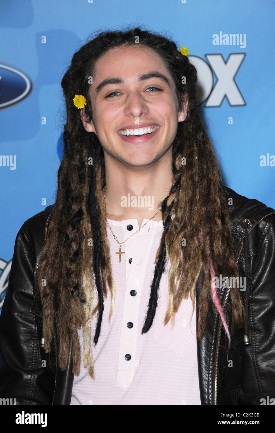 Jason Castro American Idol Top 12 Party held at Wolfgang Puck at the ...