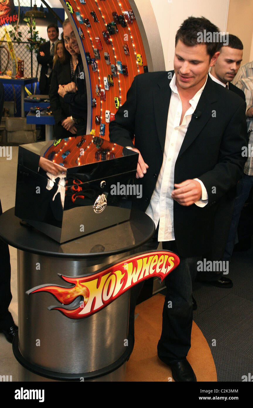 Nick Lachey Hot Wheels 40th Anniversary Celebration and the Unveiling ...