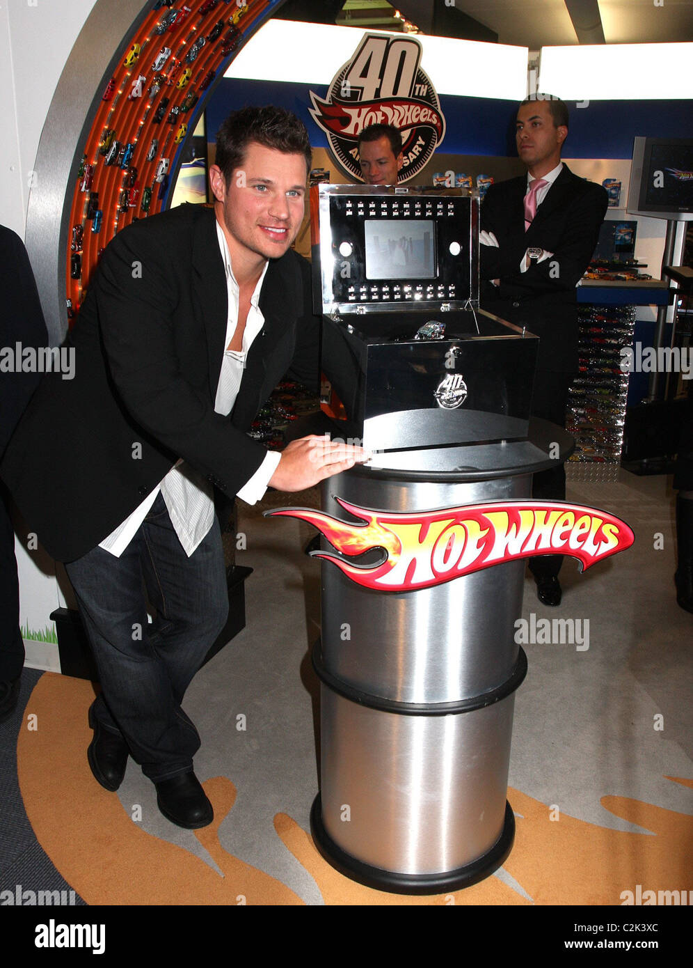 Nick Lachey Hot Wheels 40th Anniversary Celebration and the Unveiling ...