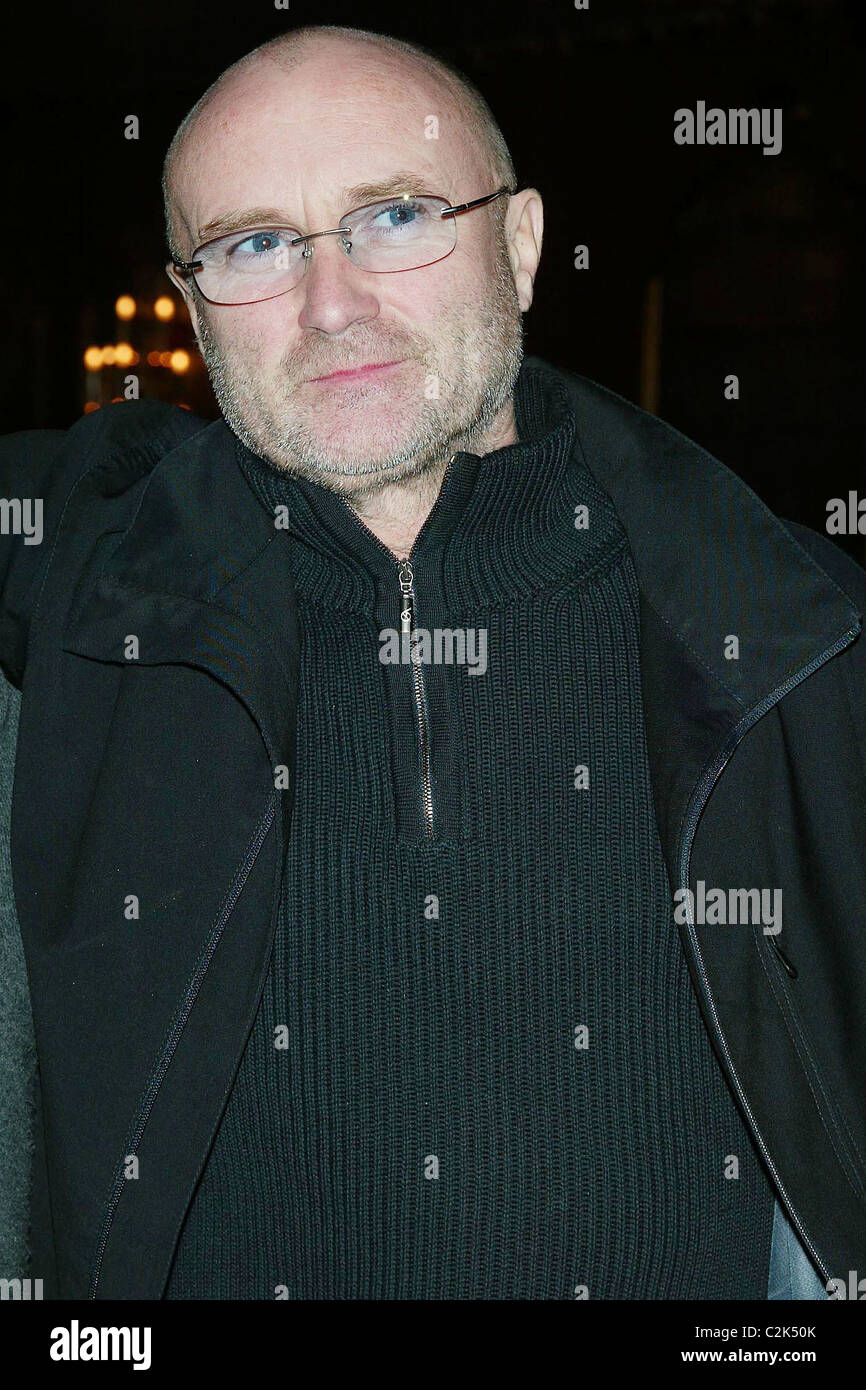 Phil Collins at Broadway's New Musical 'The Little Mermaid' at the Lunt ...