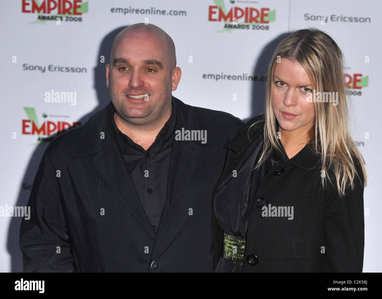 Shane Meadows and guest Empire Awards held at the Grosvenor House ...