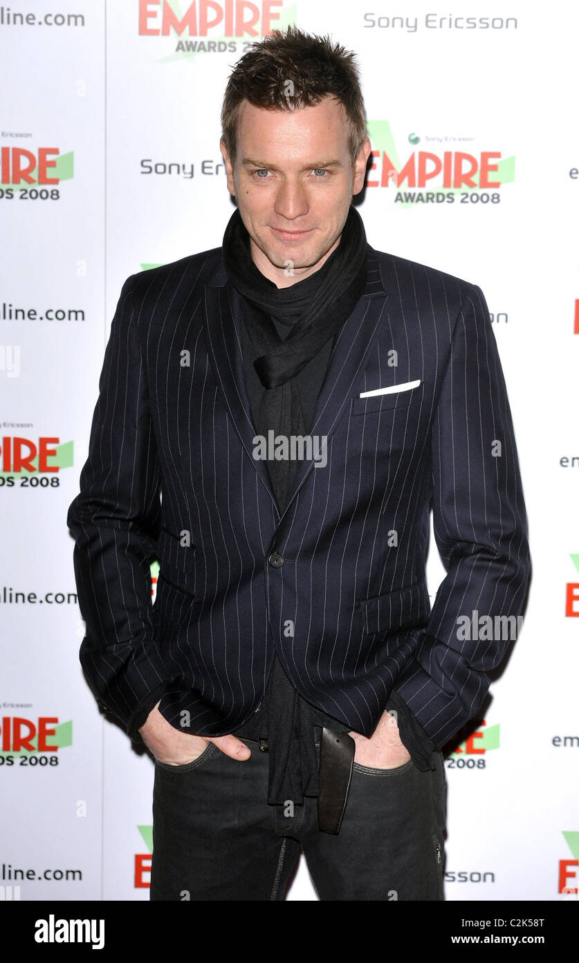 Ewan McGregor Empire Awards held at the Grosvenor House London, England ...