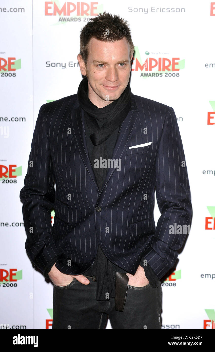 Ewan McGregor Empire Awards held at the Grosvenor House London, England ...