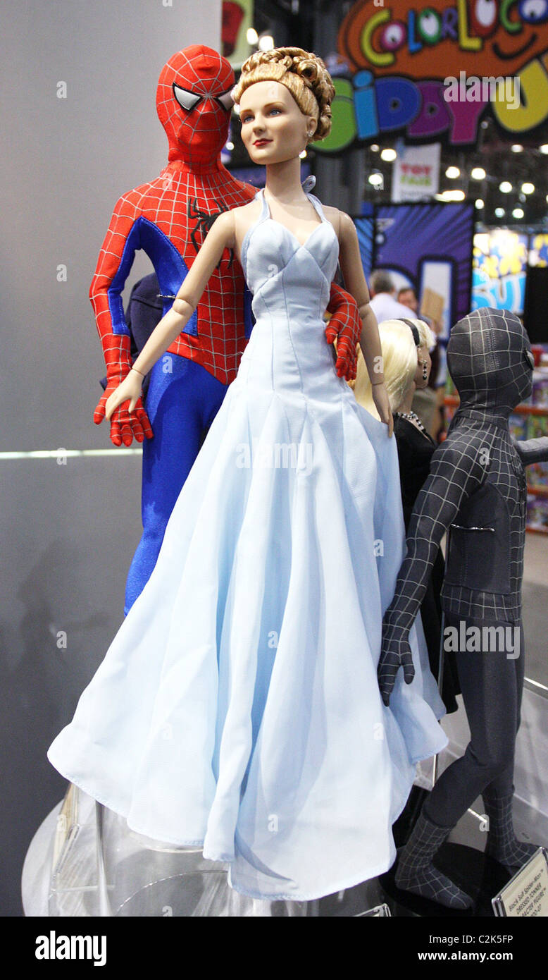 Spiderman Dolls 'Toy Fair 2008' held at The Javits Center New York City, USA - 17.02.08 Stock ...