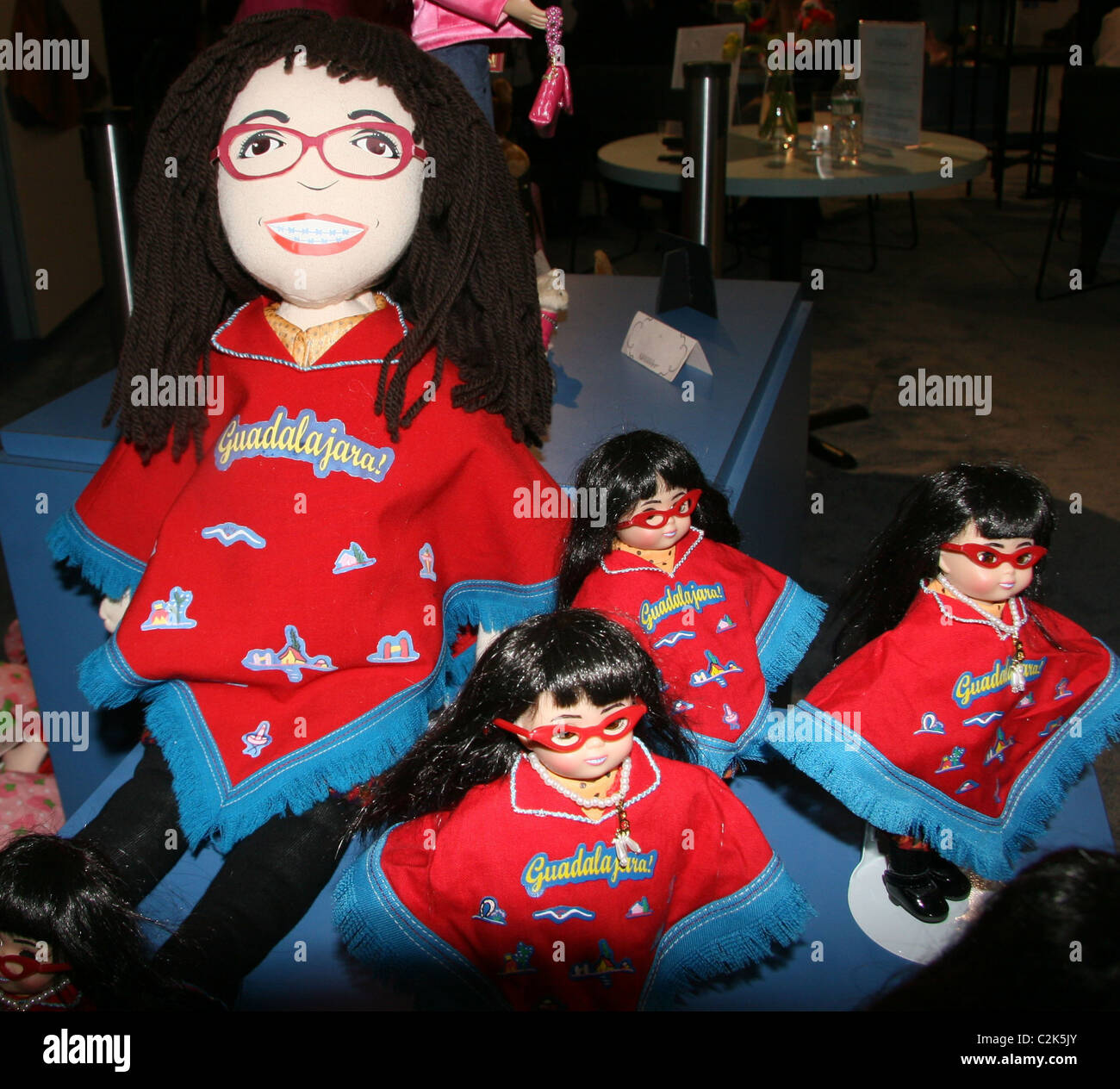 Ugly Betty Dolls 'Toy Fair 2008' held at The Javits Center New York ...