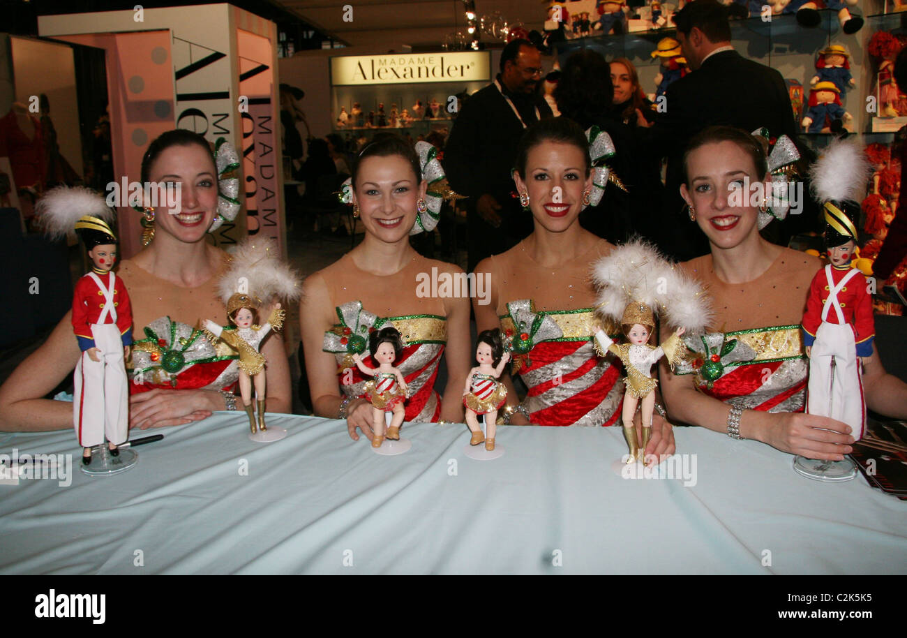 Rockette Dolls 'Toy Fair 2008' held at The Javits Center New York City ...
