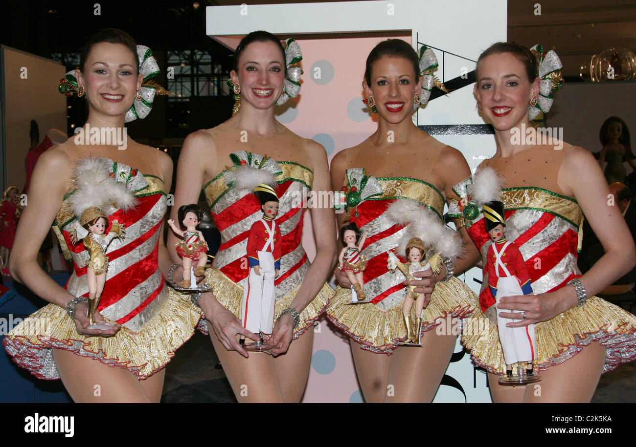 Rockette Dolls 'Toy Fair 2008' held at The Javits Center New York City ...