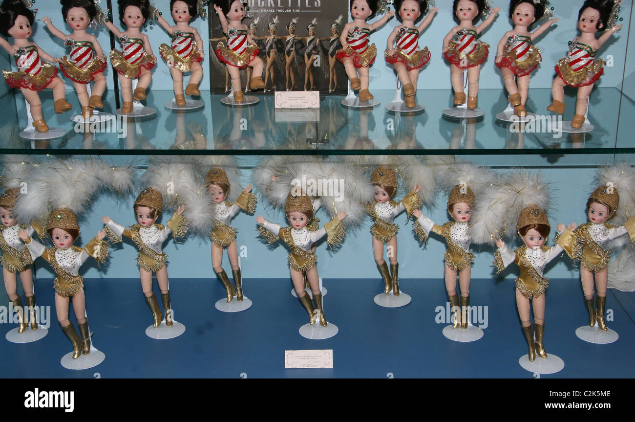 Rockette Dolls 'Toy Fair 2008' held at The Javits Center New York City ...