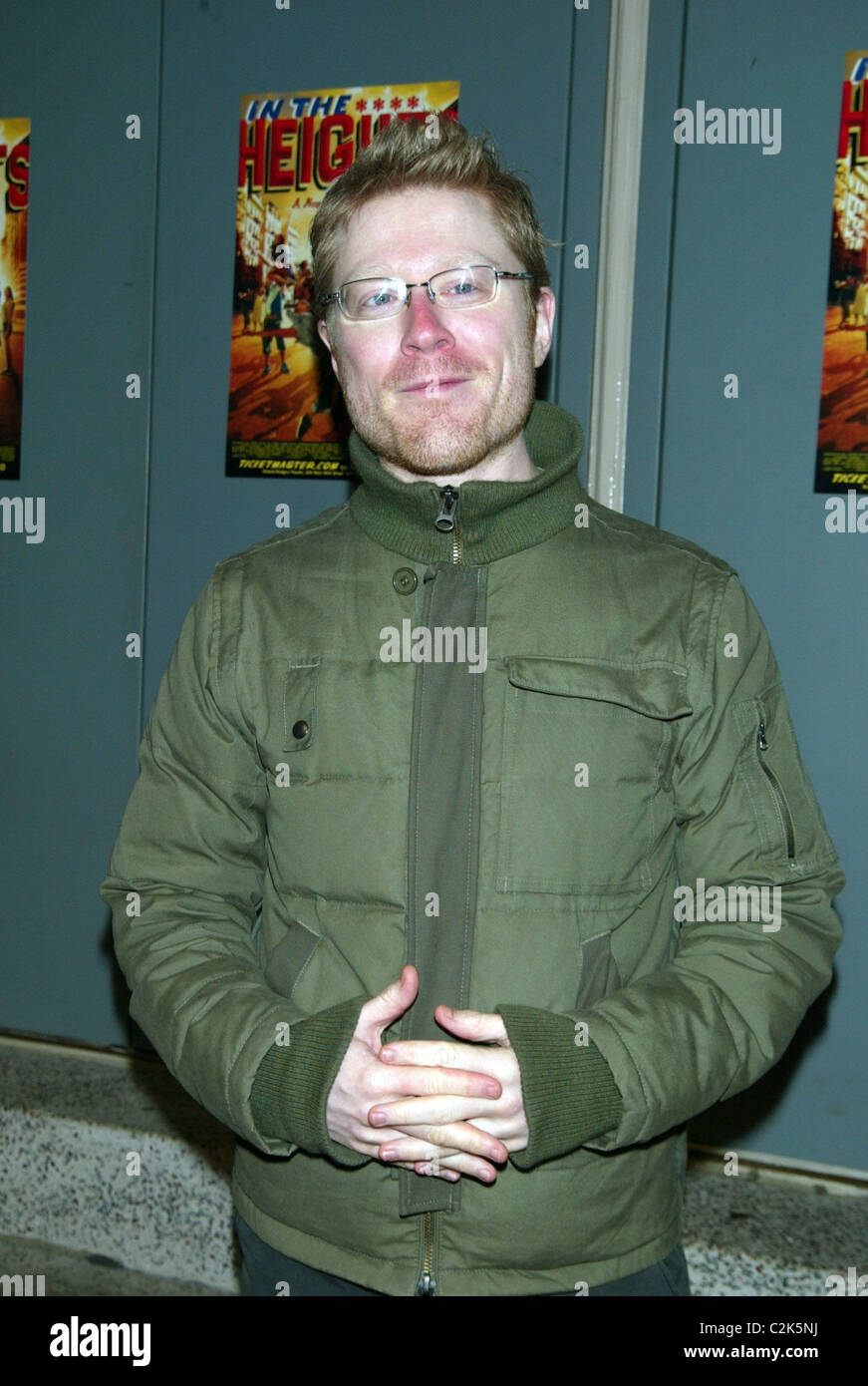 Anthony Rapp The Opening Night performance of the Broadway musical 'In ...
