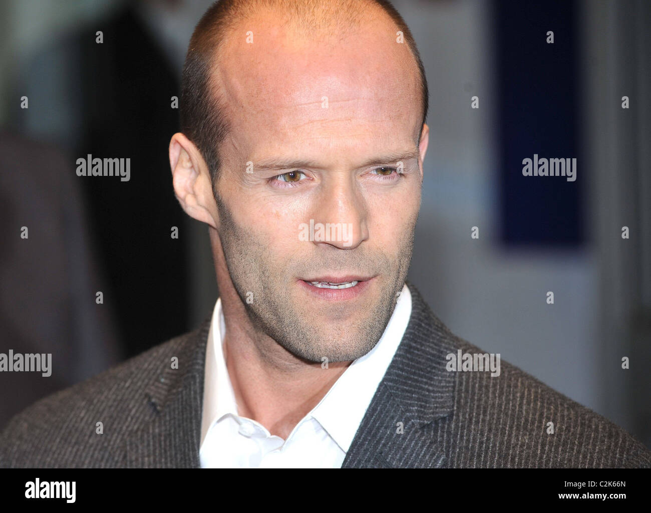 Jason Statham UK premiere of 'The Bank Job' held at West End Odeon ...