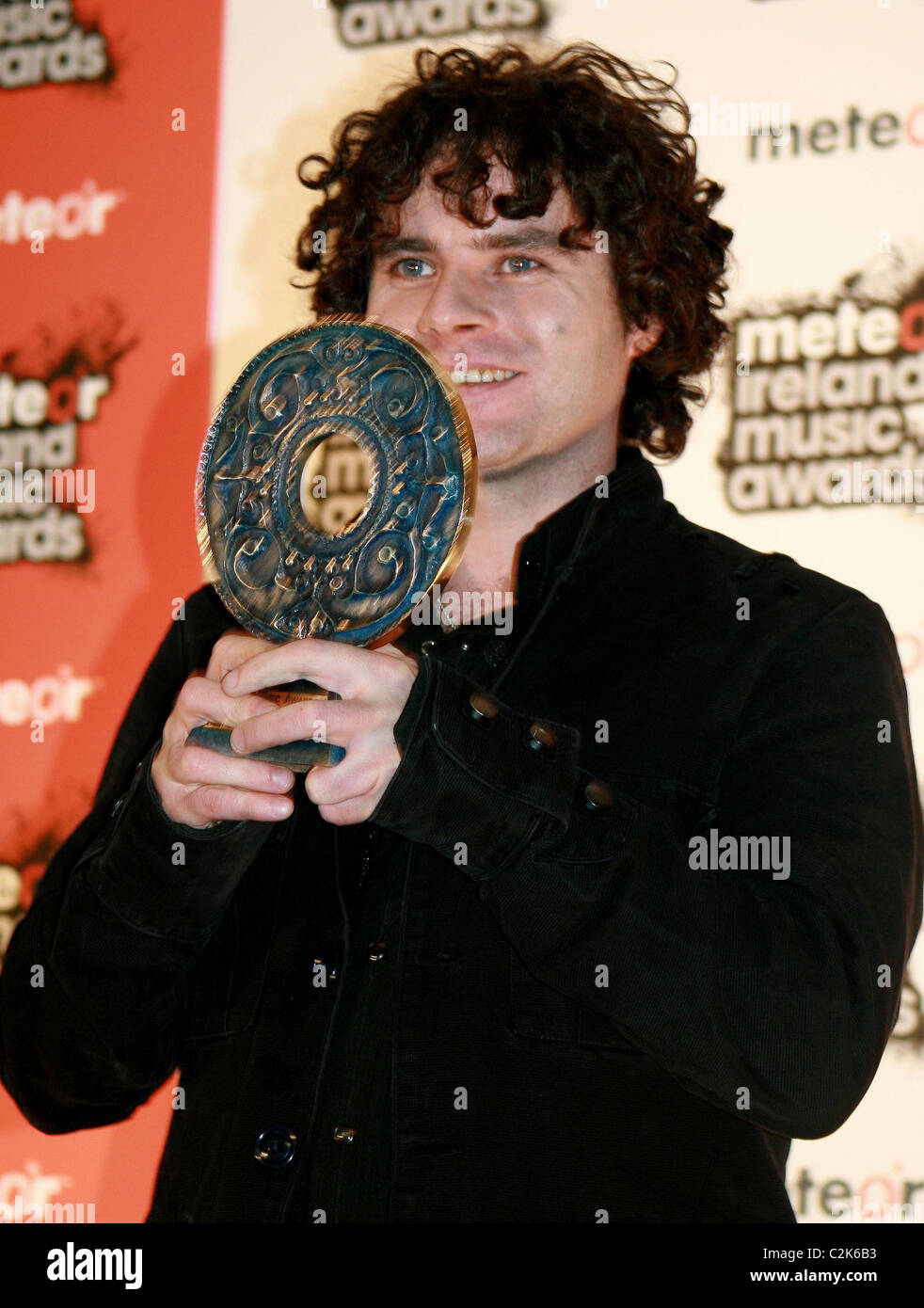 Paddy Casey Meteor Ireland Music Awards 2008 at RDS- Pressroom Dublin ...