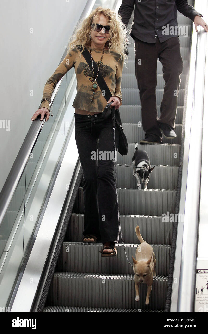 American film and television actress Dyan Cannon leaves Caffe Primo ...