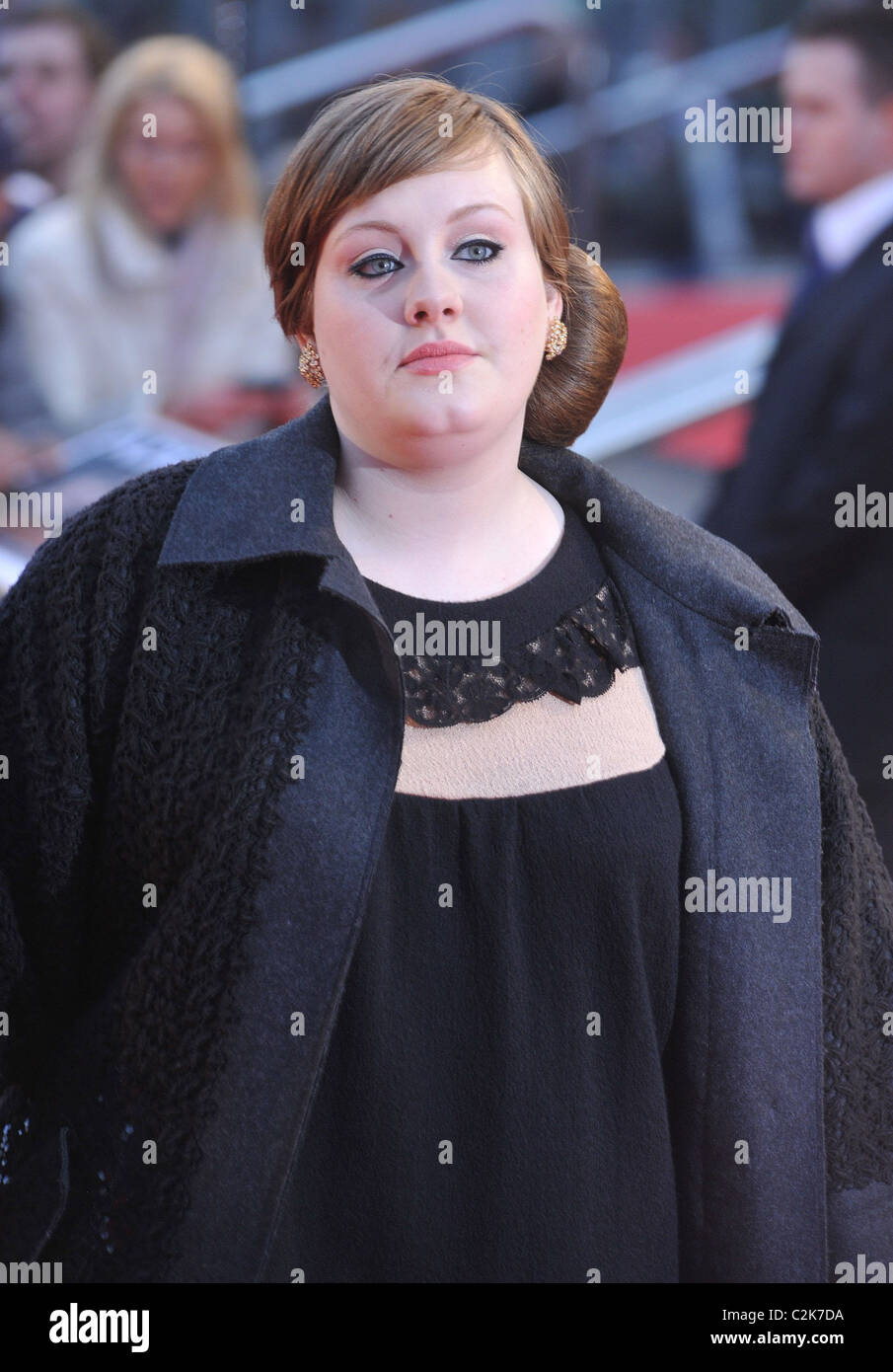 Adele The Brit Awards 2008 held at Earls Court - Red Carpet Arrivals London, England - 20.02.08 ...