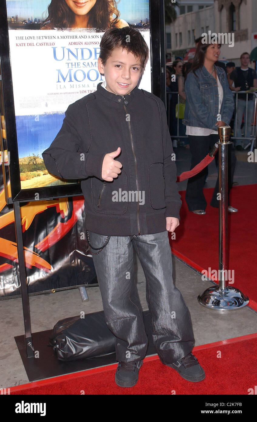 Adrian Alonso Premiere of 'Under The Same Moon' at the Egyptian Theatre ...