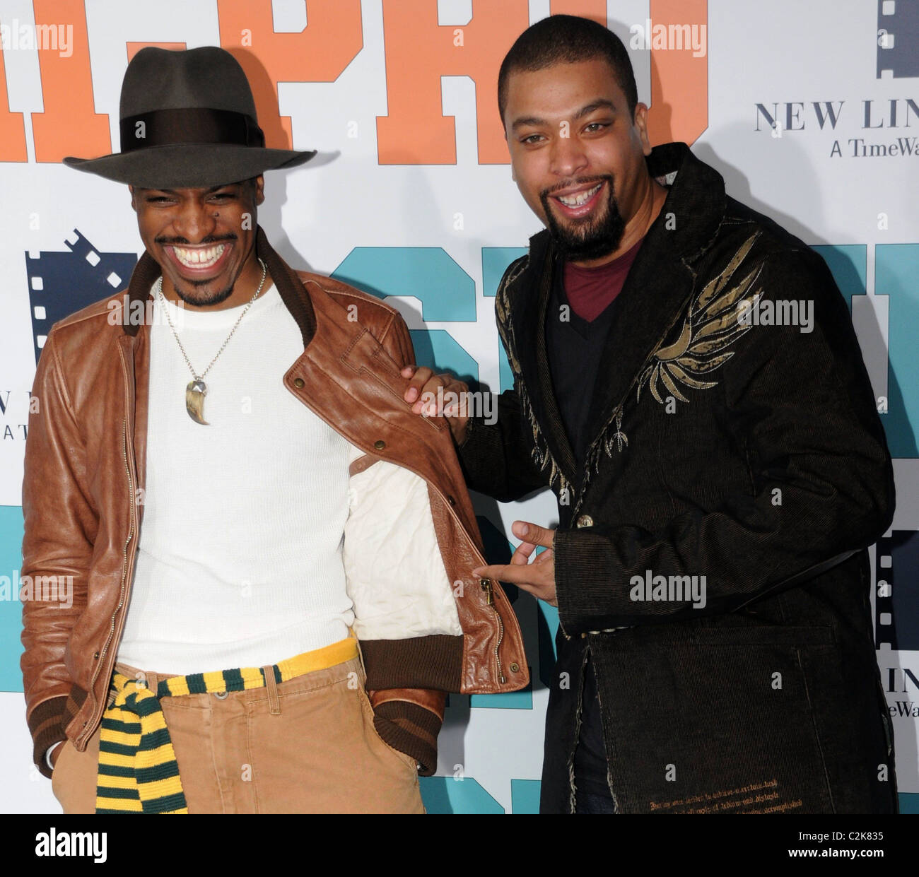 Andre Benjamin and DeRay Davis 'Semi-Pro' Premiere - Arrivals Los ...