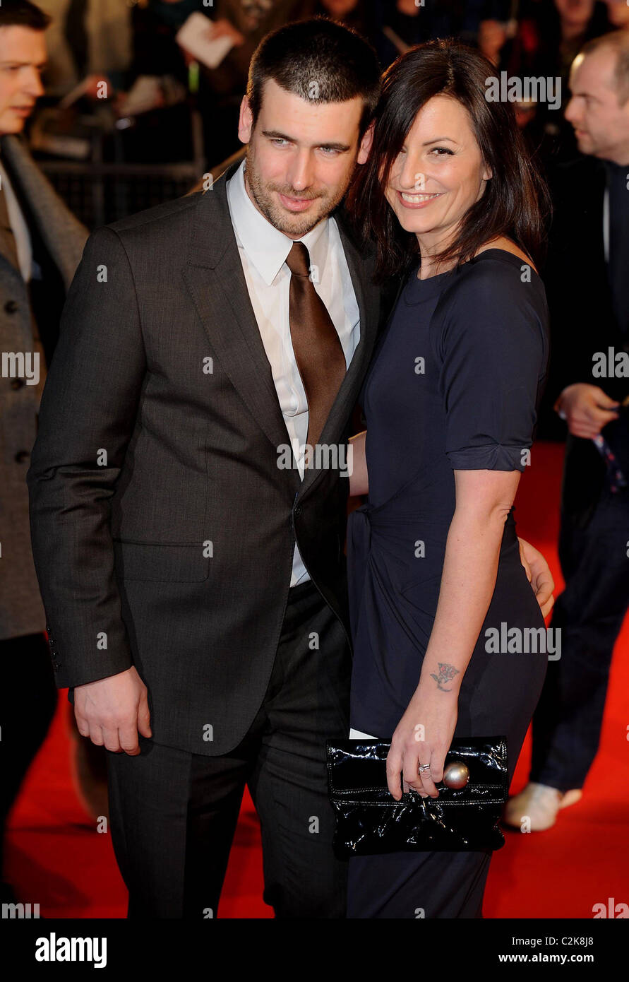 Matthew Robertson and Davina McCall Brit Awards held at Earls Court ...