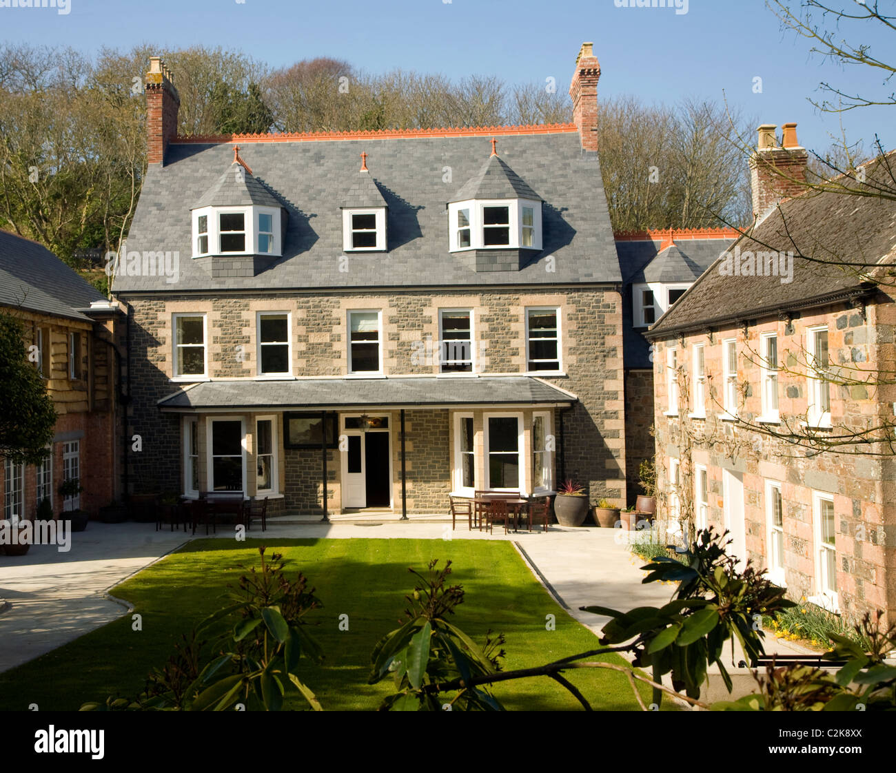 Stocks hotel island of Sark Channel Islands Stock Photo - Alamy