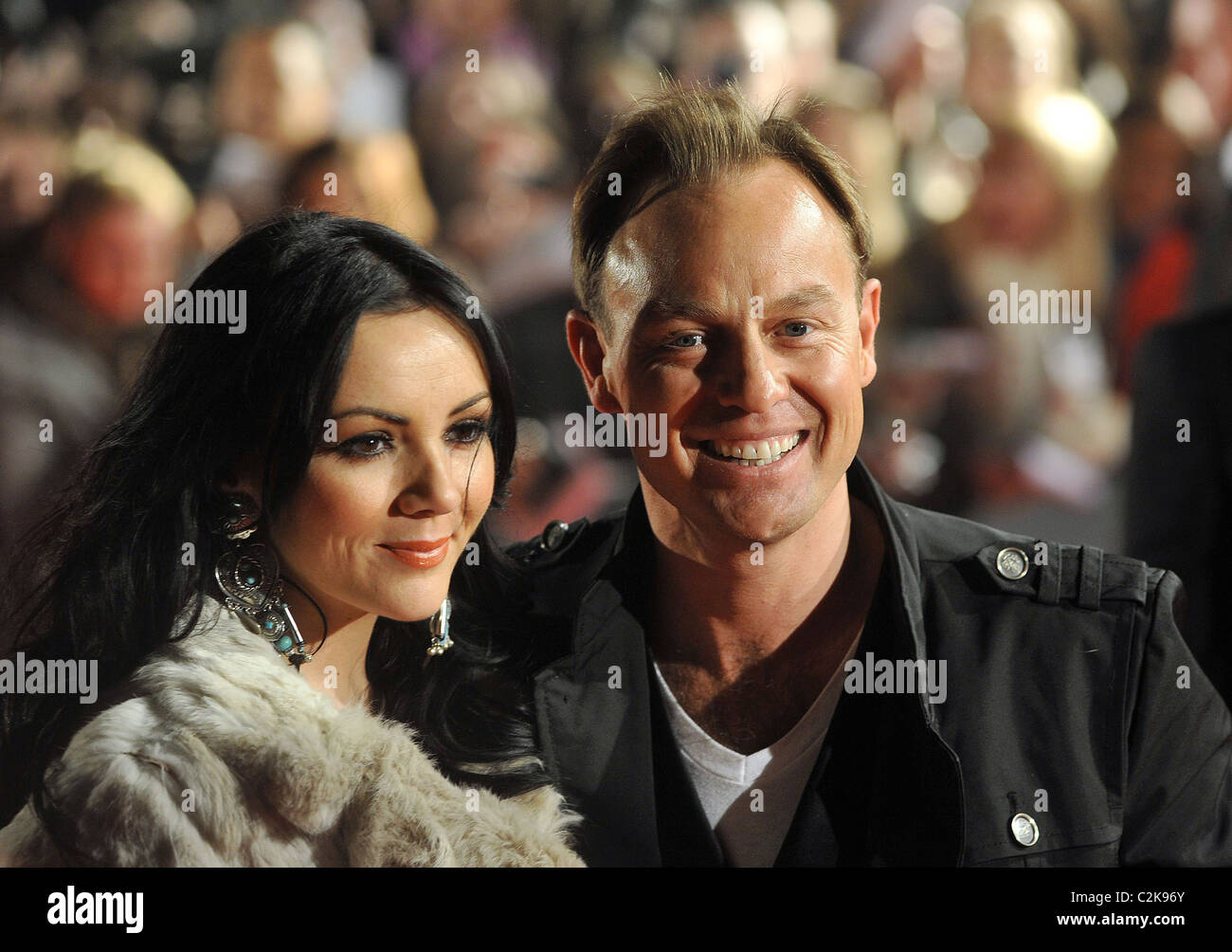 Martien McCutcheon and Jason Donovan The Brit Awards 2008 held at Earls ...