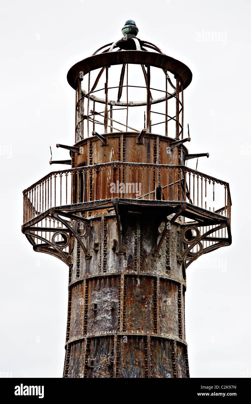 Whiteford Lighthouse, Whiteford Sands, Gower, Wales Stock Photo - Alamy