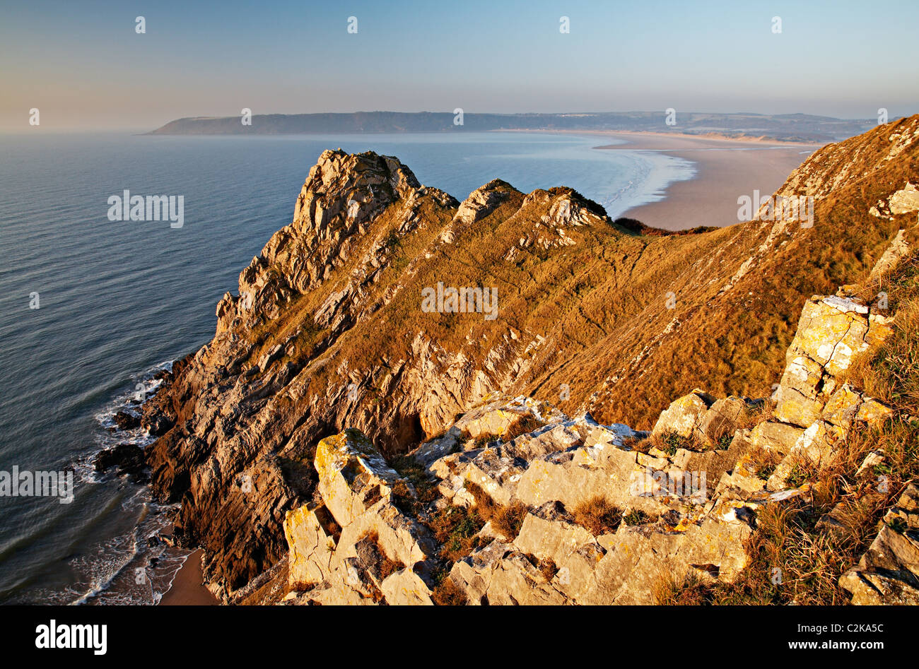 Tor bay gower hi-res stock photography and images - Alamy