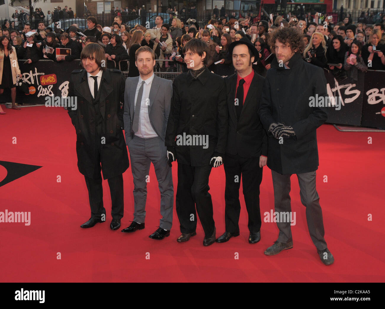 Ricky Wilson, Nick 'Peanut' Baines, Adam White, Simon Rix and Nick ...