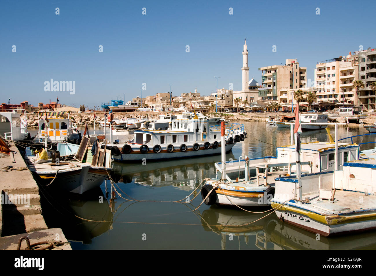 Tartus Tartous sea port Syria city was known as Antaradus Antartus ...
