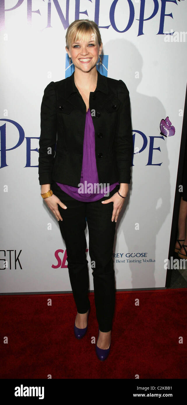 Reese Witherspoon Los Angeles Premiere of 'Penelope' held at the DGA ...