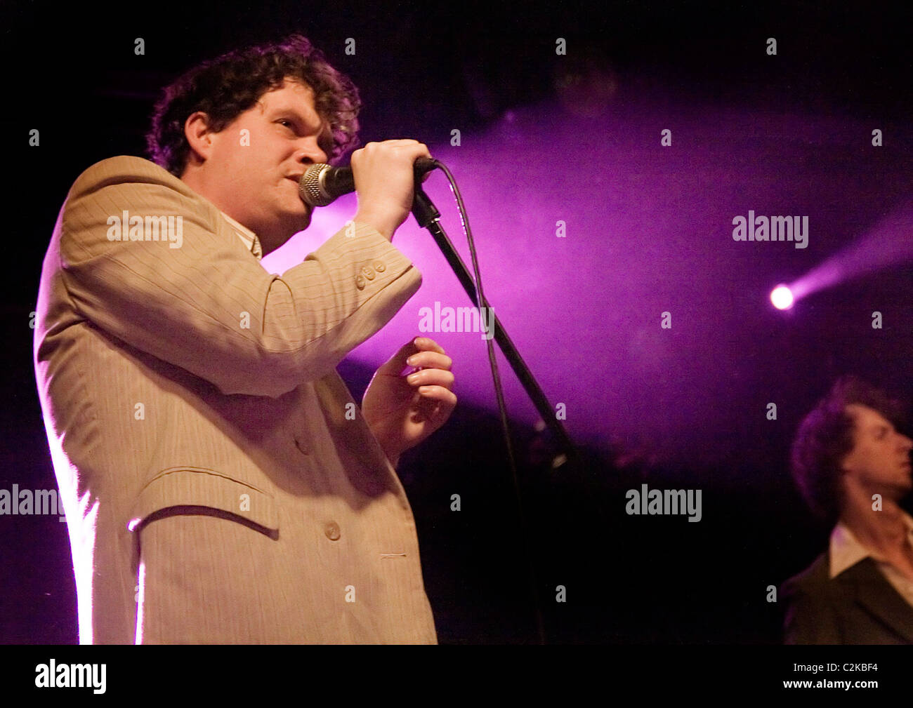 Electric Six performing at Liverpool Carling Academy Liverpool, England ...