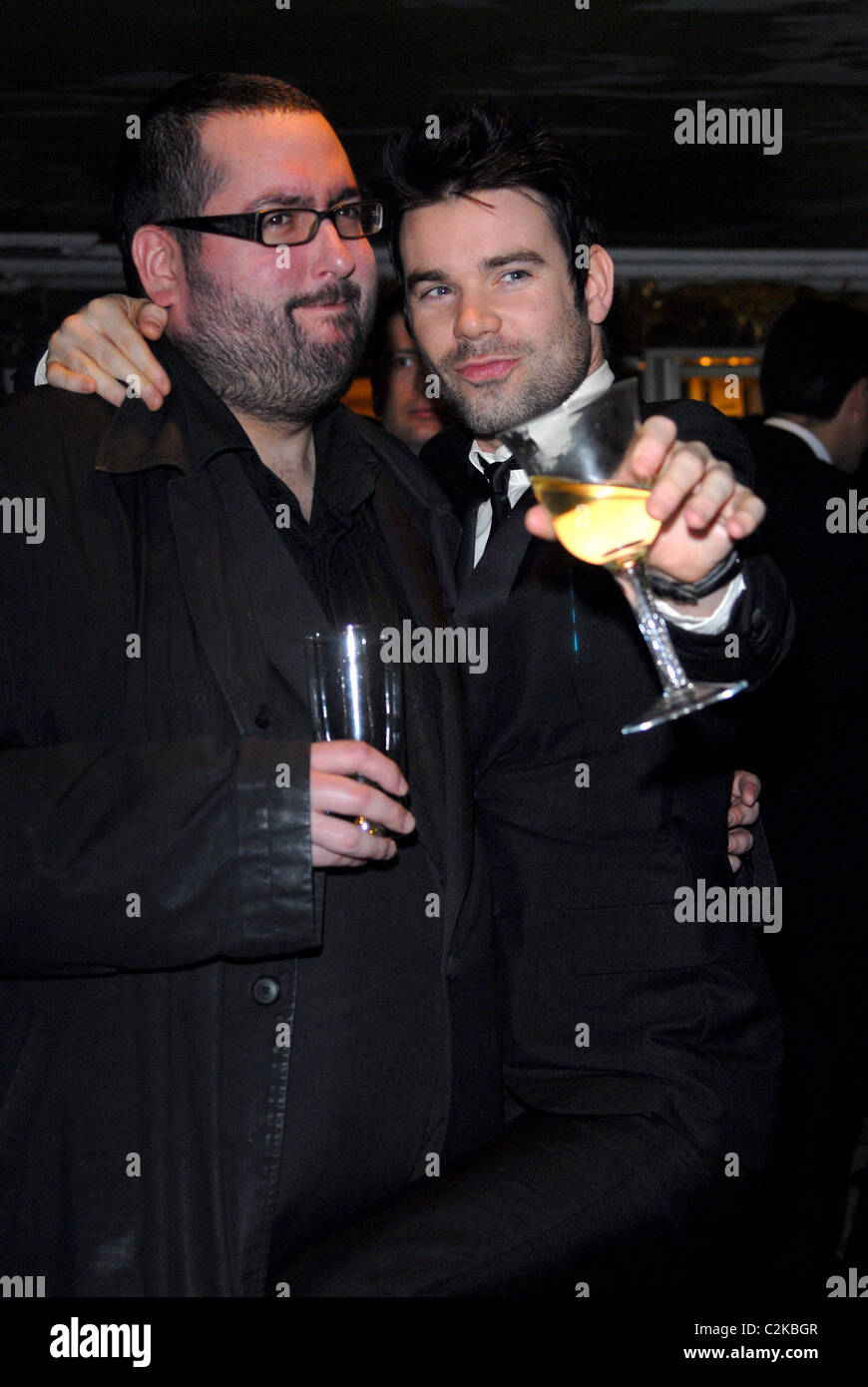 Keith Bishop and Dave Berry The Sporting Chance for Kids charity dinner ...