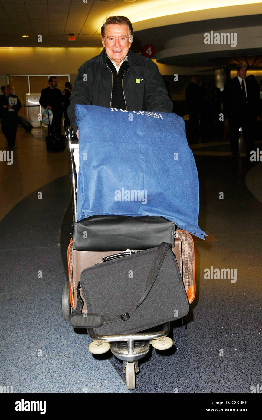 Emmy Award-winning American television personality Regis Philbin ...