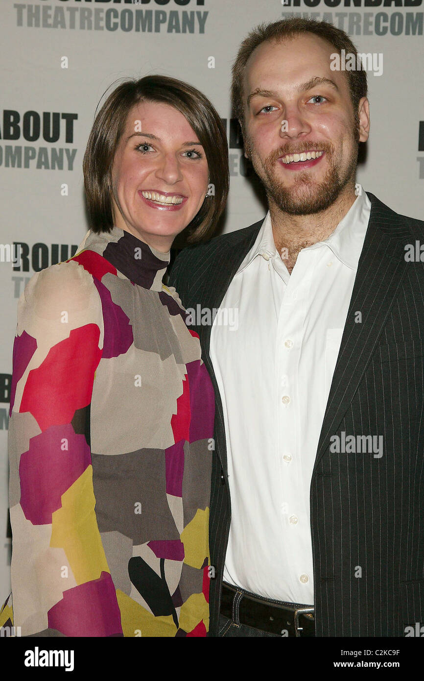 Erin Ortman & Alexander Gemignani Opening Night afterparty of 'Sunday ...