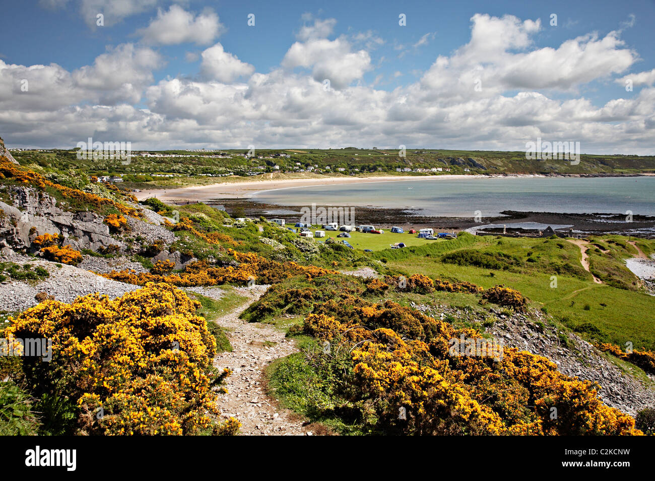 Port Eynon, Gower, Wales Stock Photo - Alamy