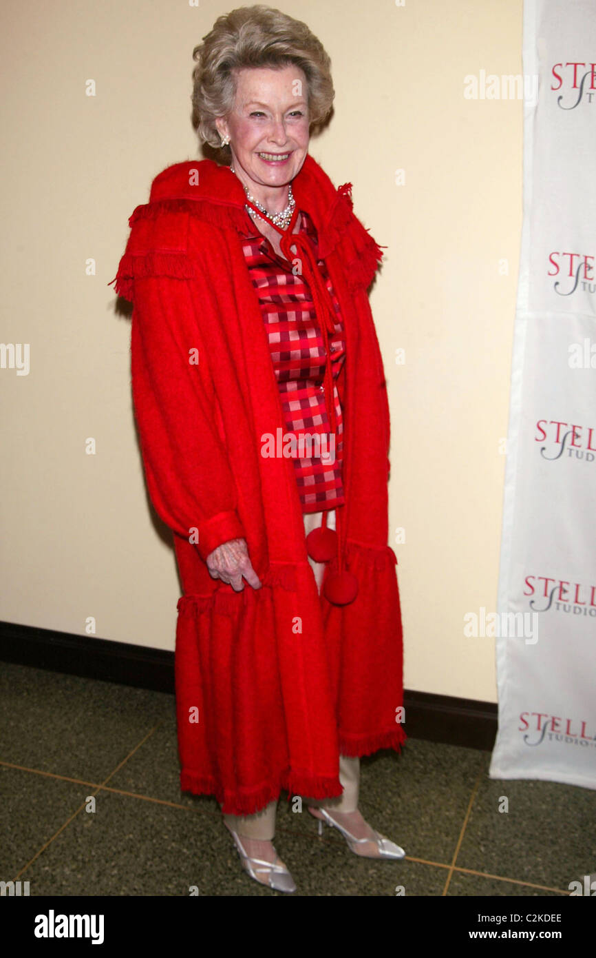 Dina Merrill Stella Adler School of Acting Benefit at Cipriani New York ...