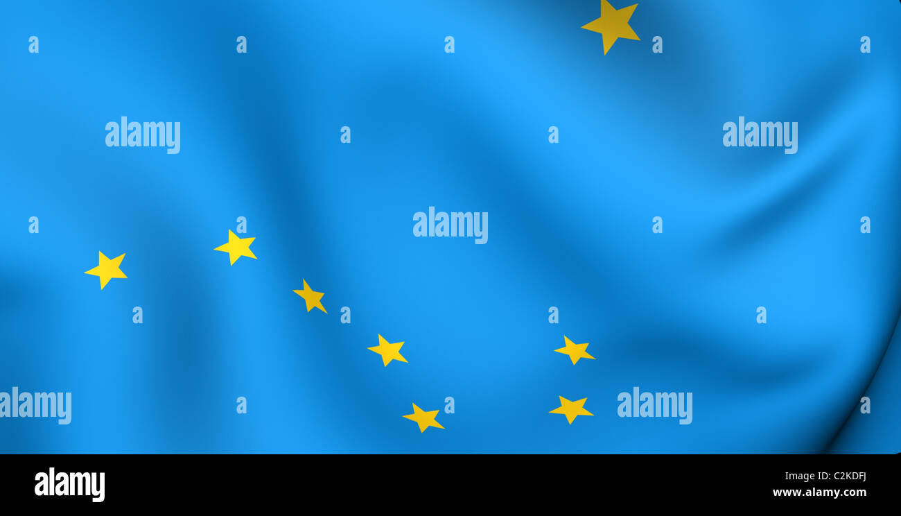 Alaska waving flag hi-res stock photography and images - Alamy