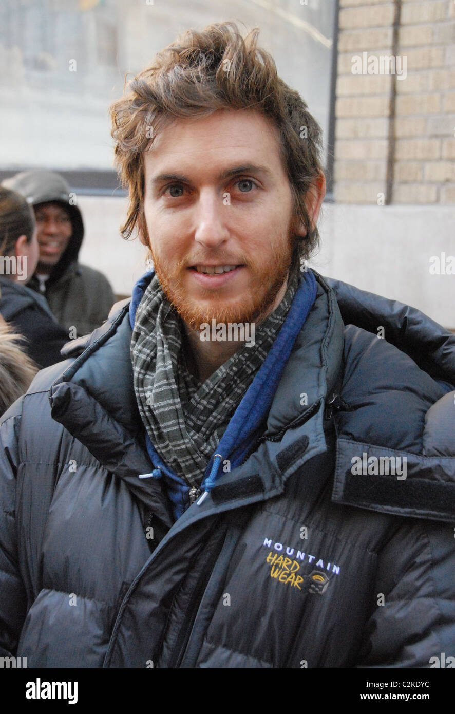 Jesse Carmichael of 'Maroon 5' out and about in SoHo New York City, USA - 24.02.08 Patricia ...