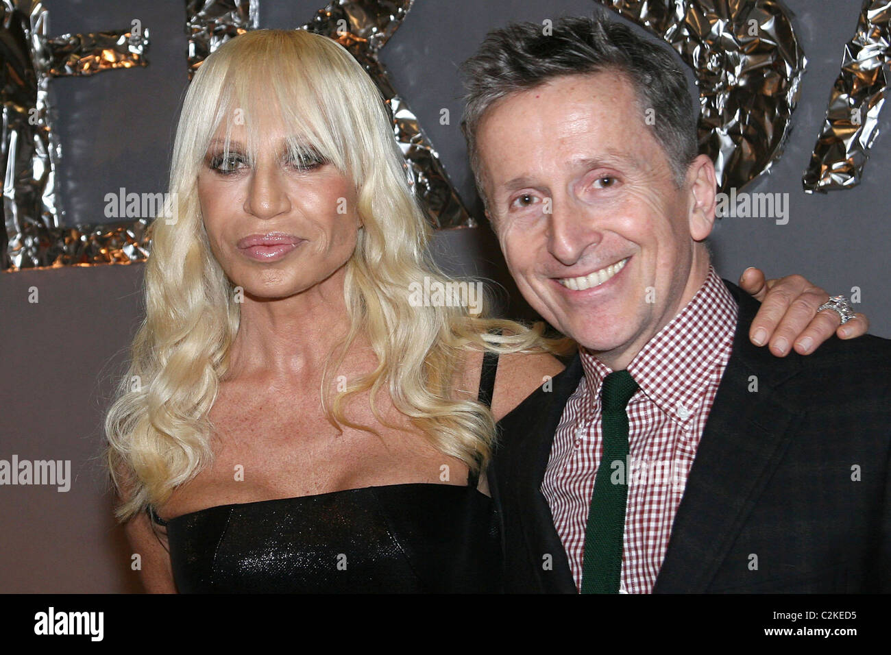 Donatella Versace and Simon Doonan Versace Men's Line Launch Party at ...