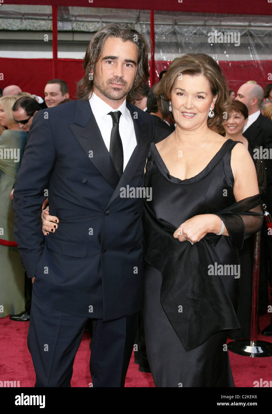 Colin Farrell and Guest The 80th Annual Academy Awards (Oscars ...