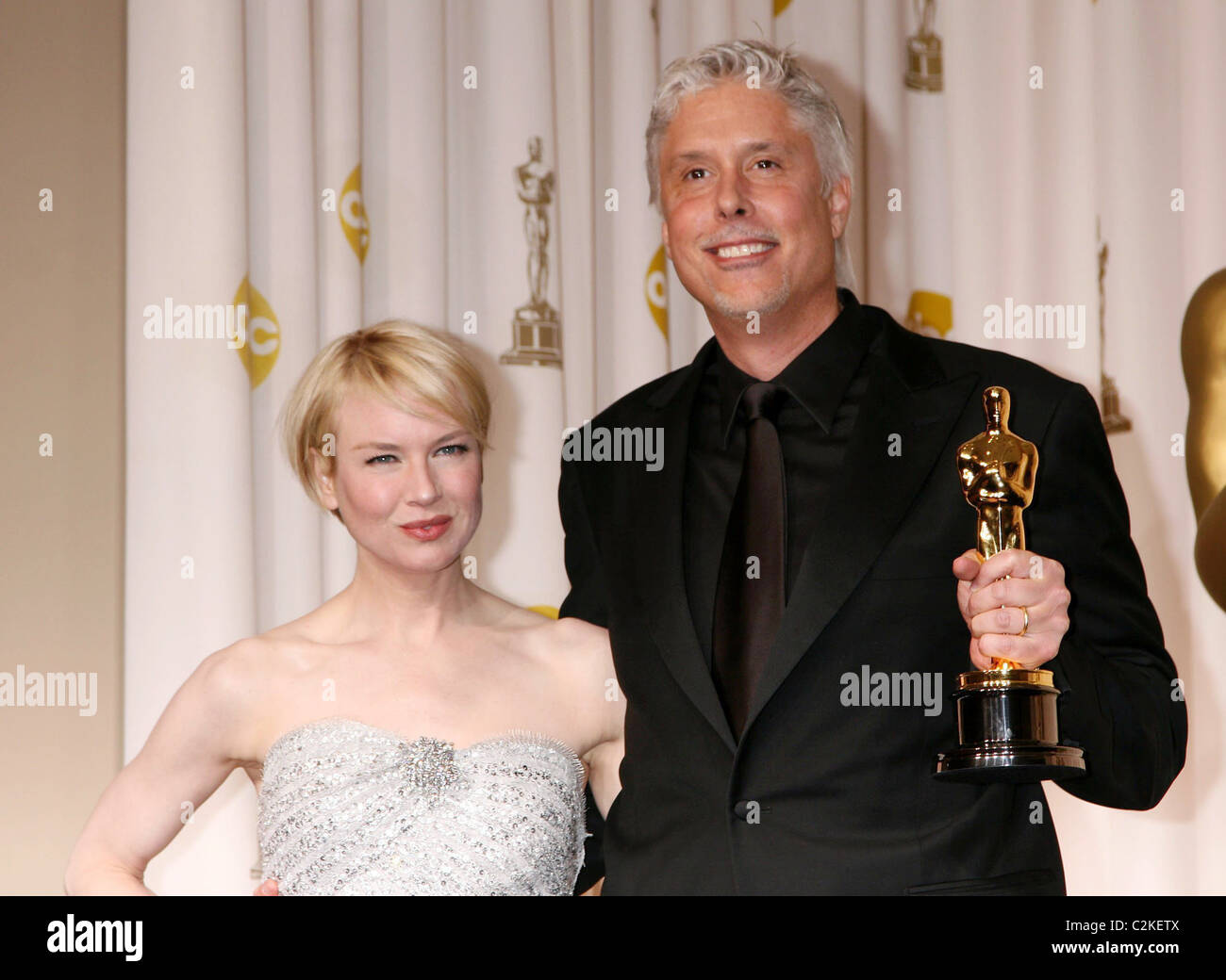 Renee Zellweger and Christopher RouseThe 80th Annual Academy Awards ...