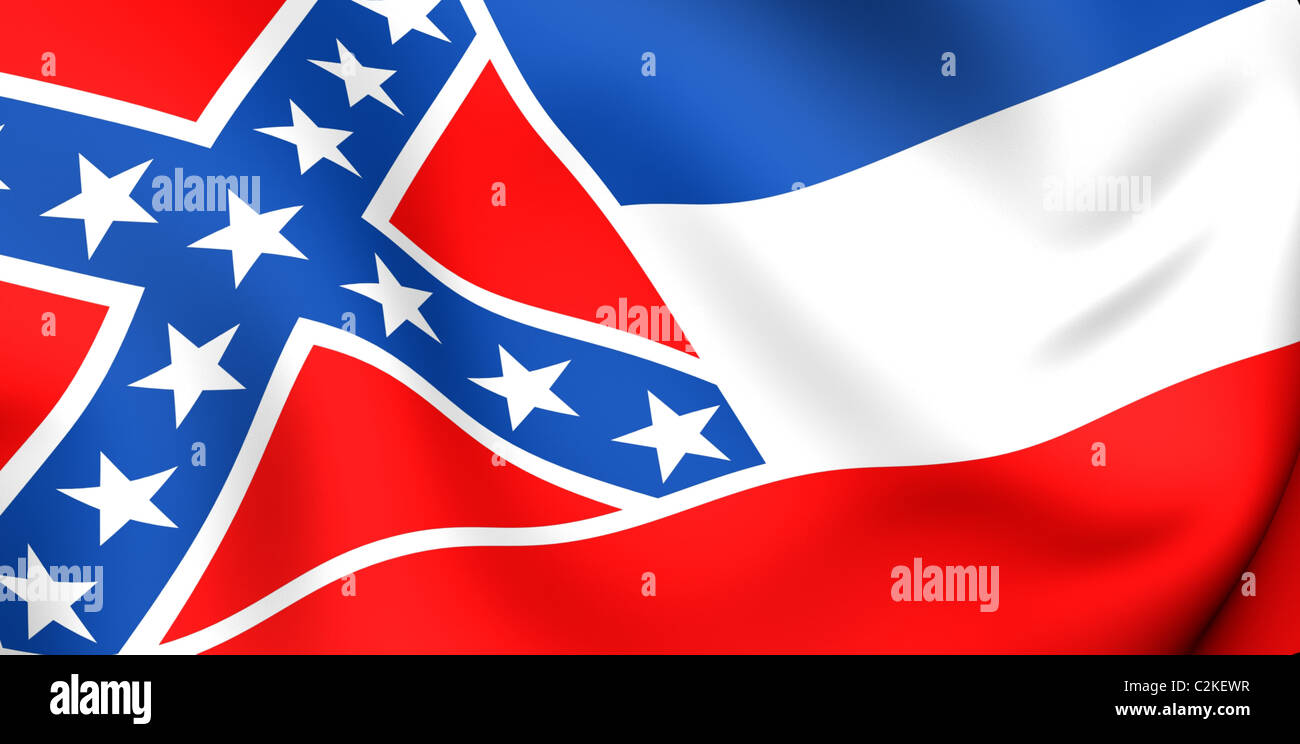 Flag of Mississippi, USA Stock Photo - Alamy
