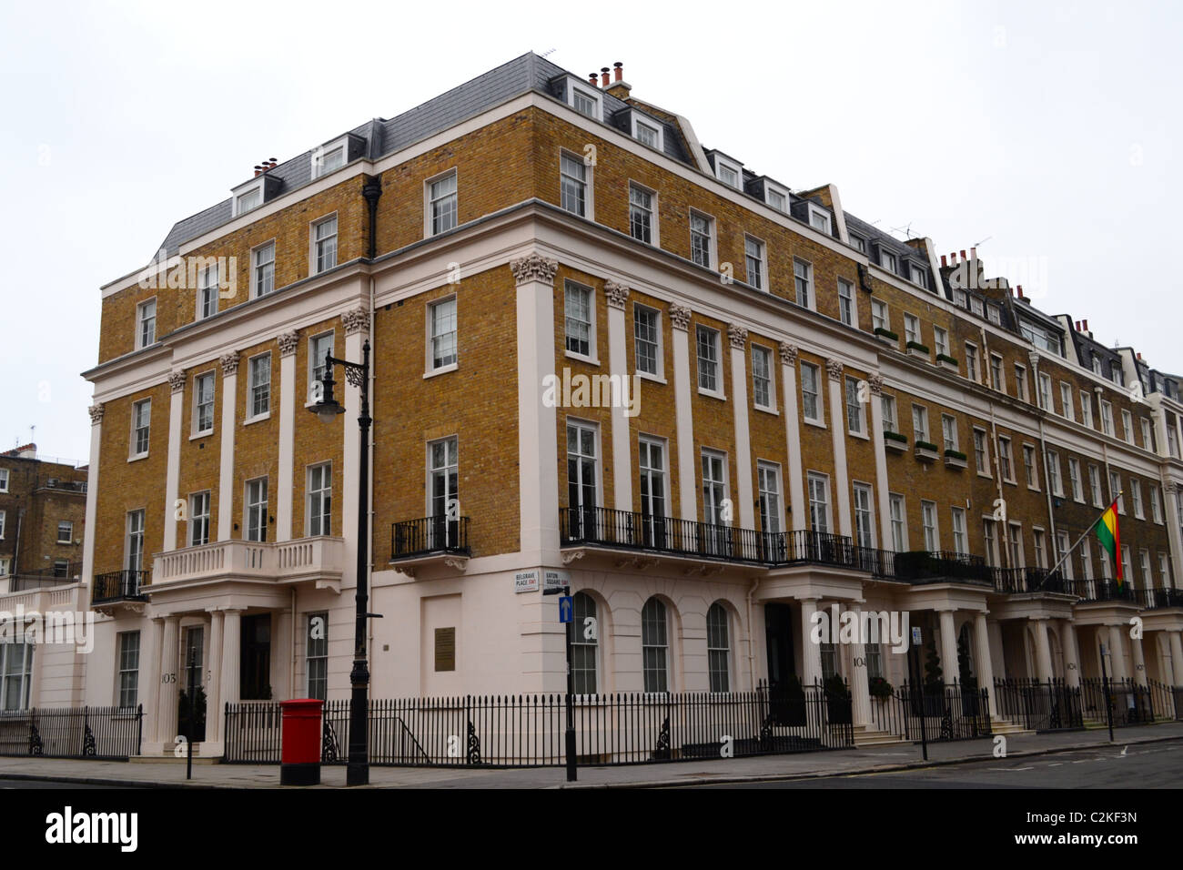 Luxury houses in Eaton Square, Belgravia, London, UK ARTIFEX LUCIS ...