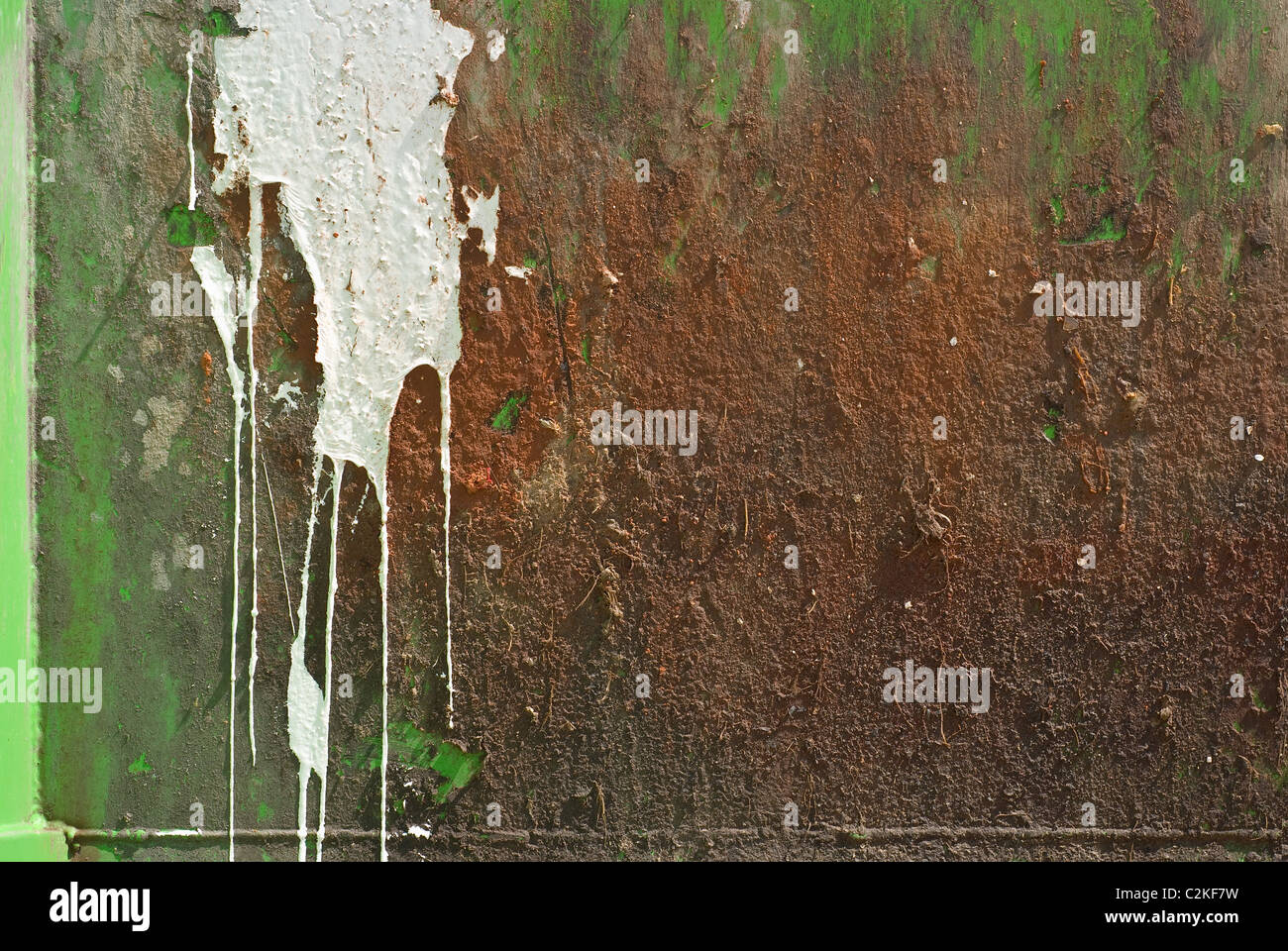 Rust and Paint Drip as Design Element Stock Photo - Alamy