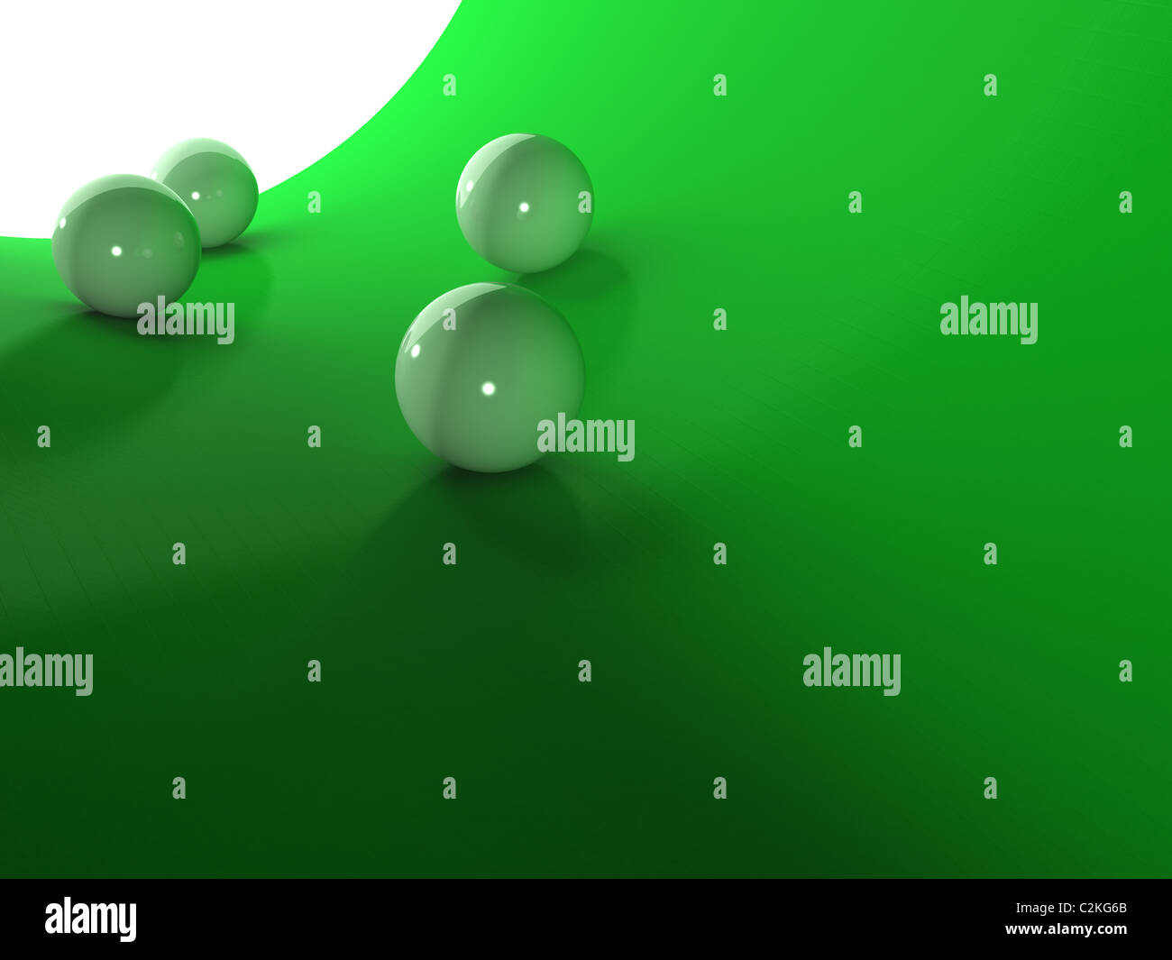 glass ball abstract background. 3d Stock Photo - Alamy