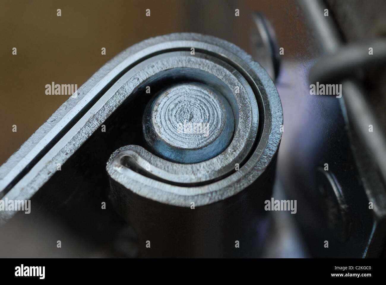 Close-up of hinge Stock Photo - Alamy