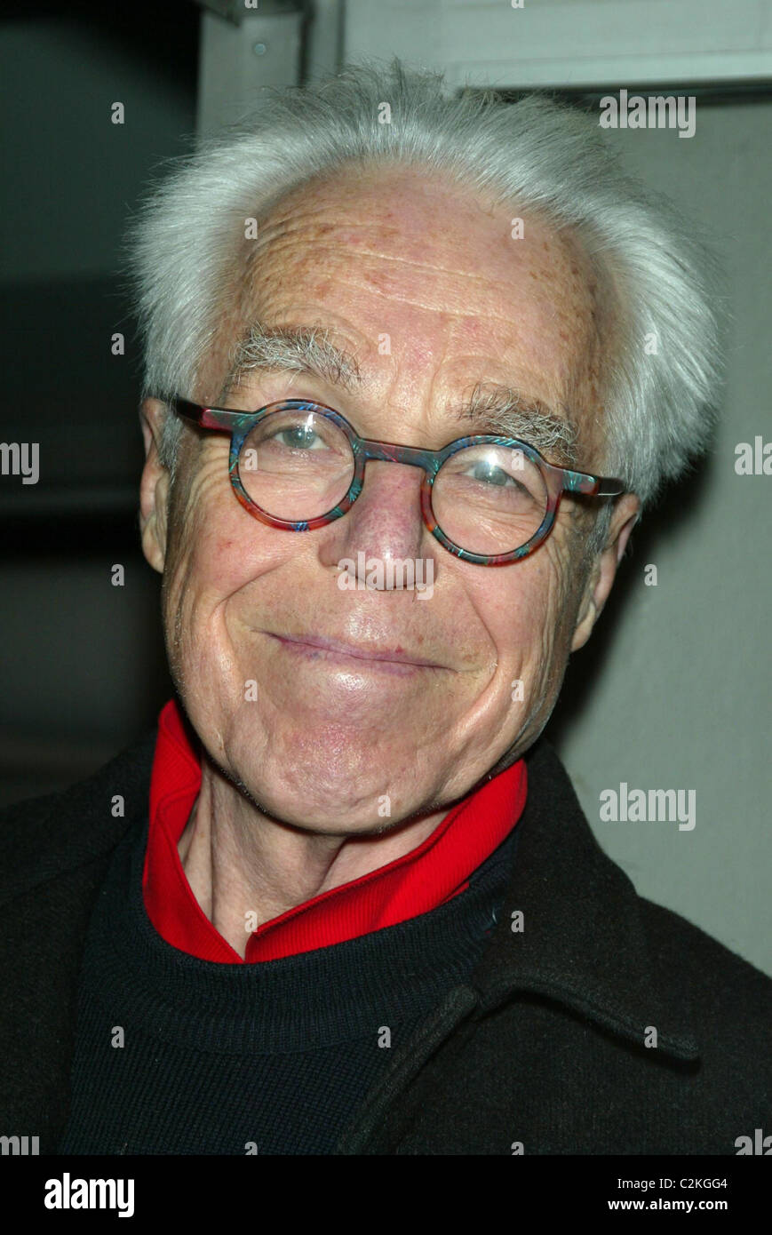 John Guare Opening Night of the Off-Broadway musical 'The Adding ...