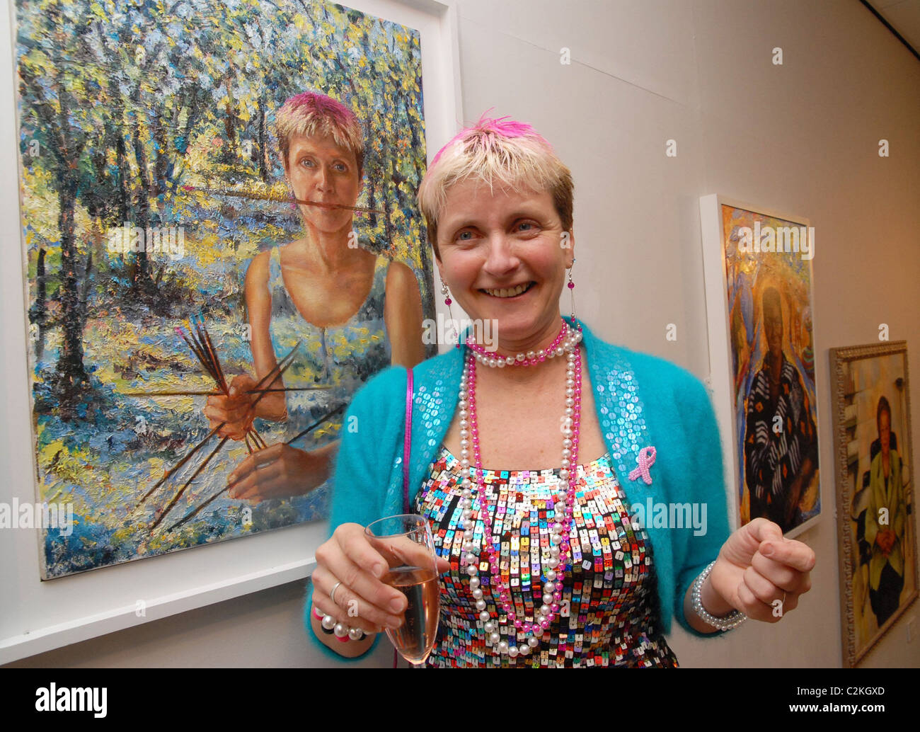 Tess Barnes First Direct 50 Women of Substance Exhibition at the Mall ...