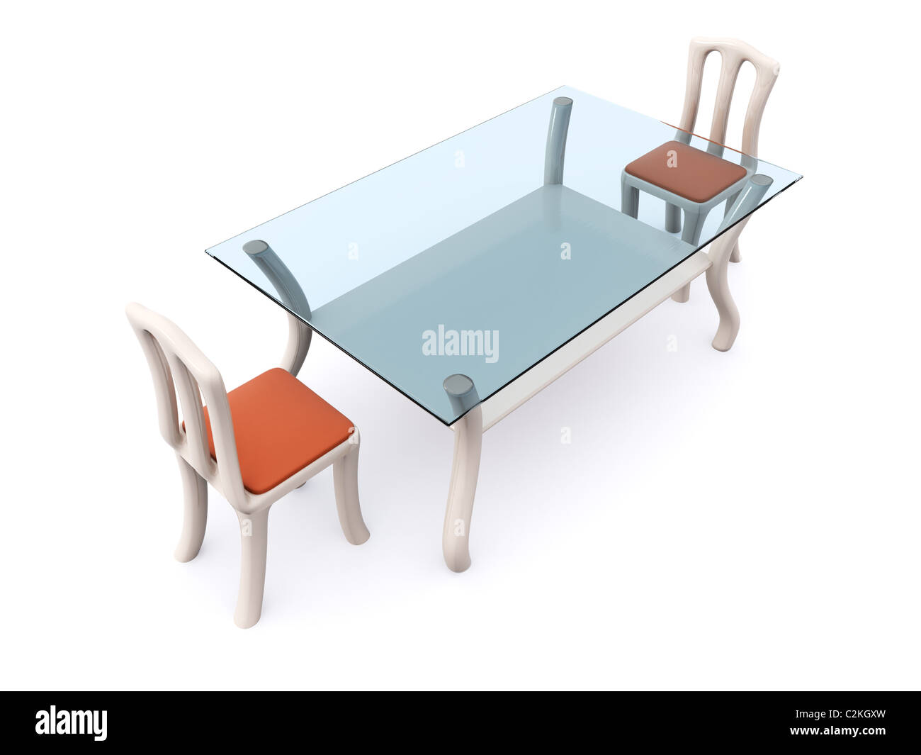 Empty chairs and empty tables Cut Out Stock Images & Pictures - Alamy